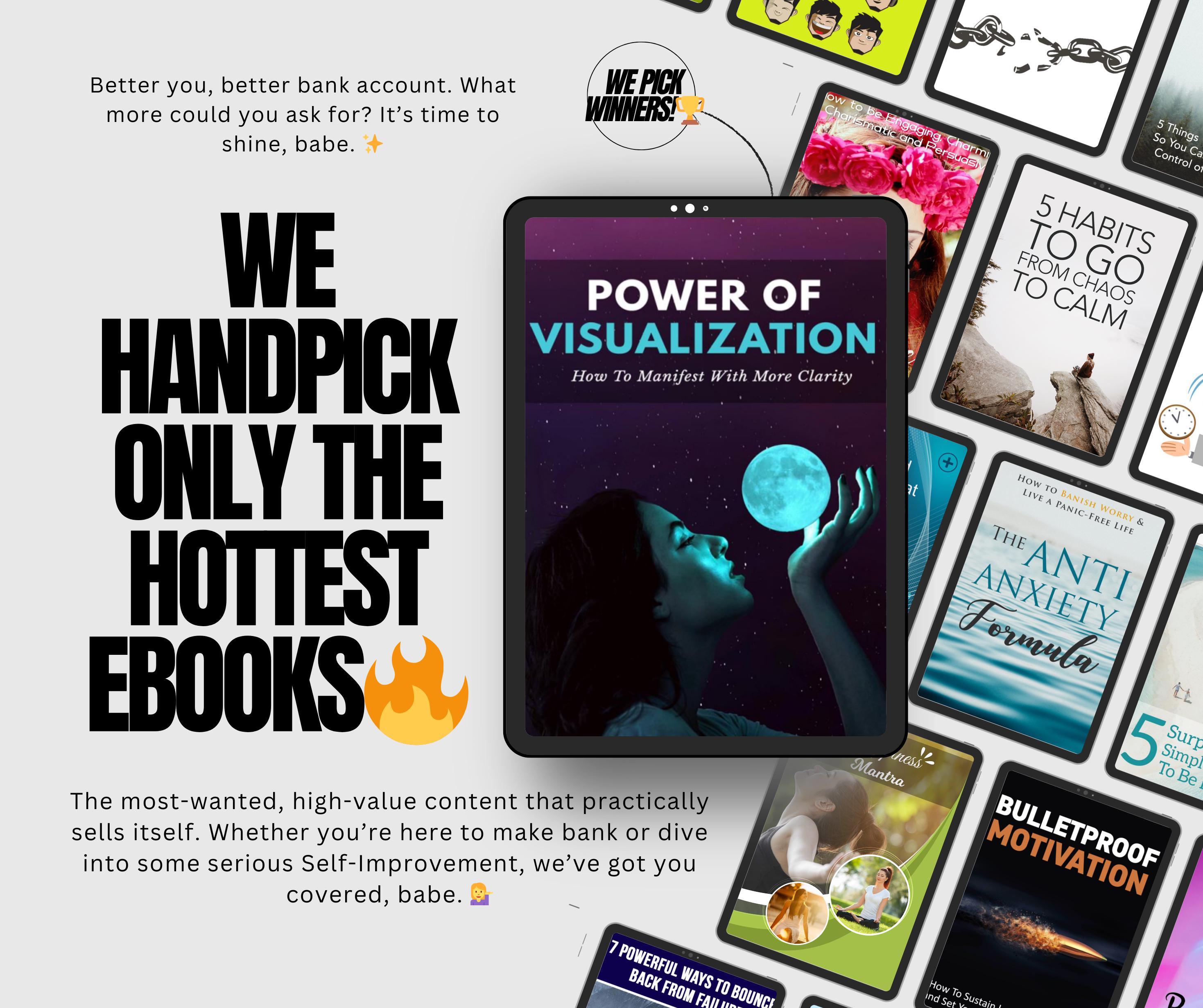 PLR EBOOKS Self Improvement Bundle/750 Digital Books With Resell Rights ...