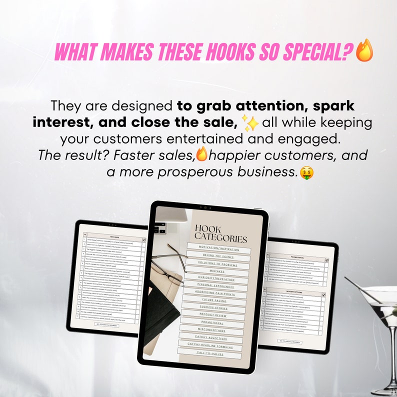 100 Powerful Hooks Instagram Tiktok – Top Resell Rights, Lead Magnet, MRR, PLR – Boost ...