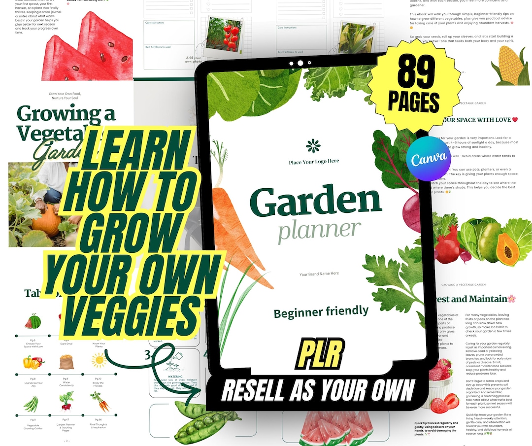 Garden Planner & Growing Guide for Beginners | Vegetable Garden Planner ...