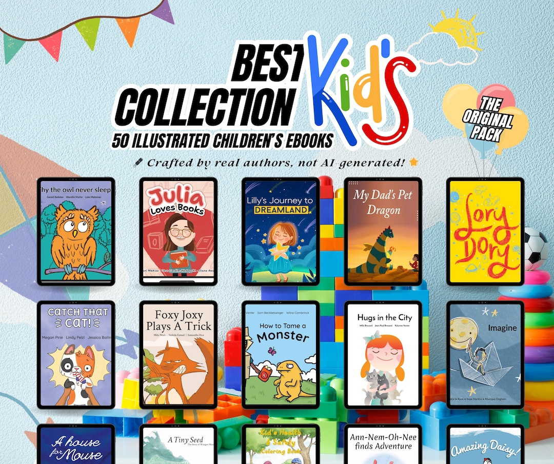 50 Illustrated Short Bedtime Stories for Kids | Picture Ebooks for ...