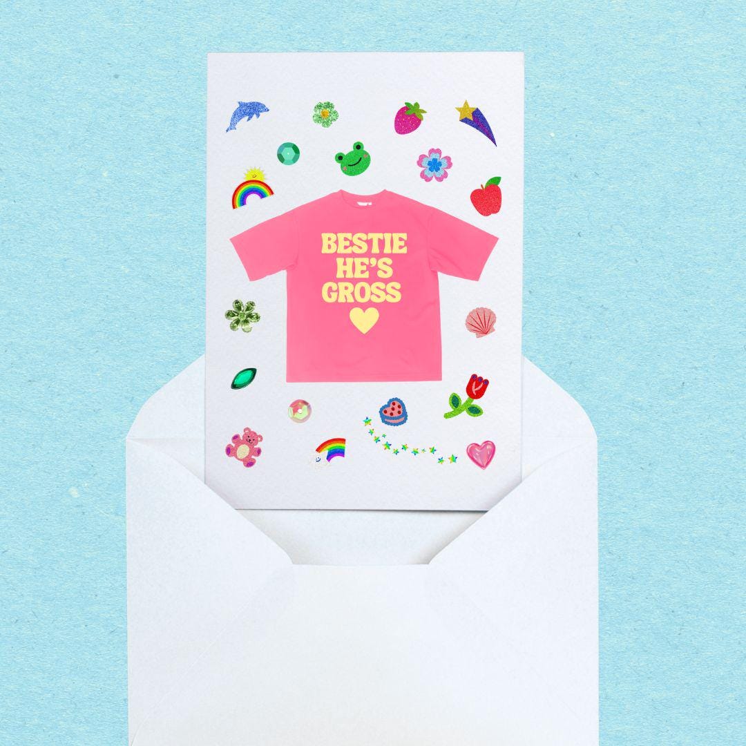 Break up Card, Break up Sympathy Card, Bestie He's Gross, Card for Your ...