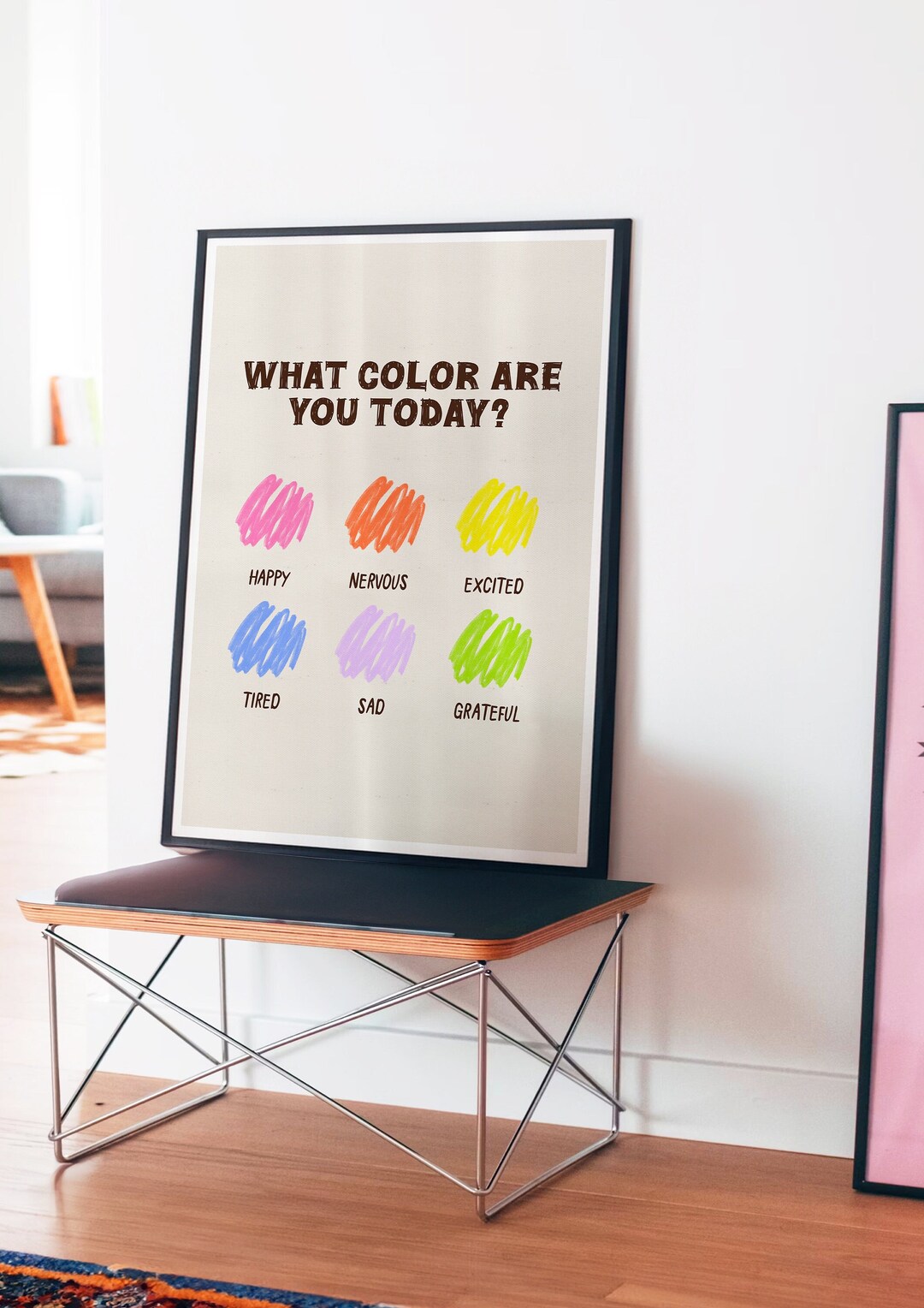 Classroom Emotion Chart, Classroom Color Chart, Kids Emotion Chart ...