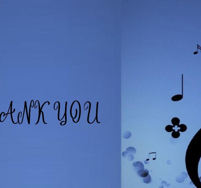 Music Themed Thank You Card - Etsy