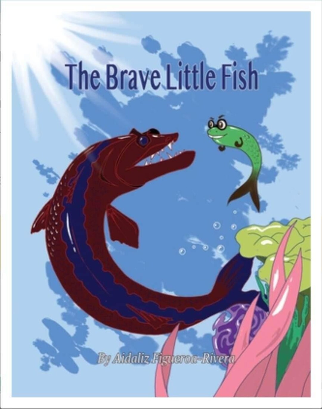 A Children's Book- the Brave Little Fish - Etsy