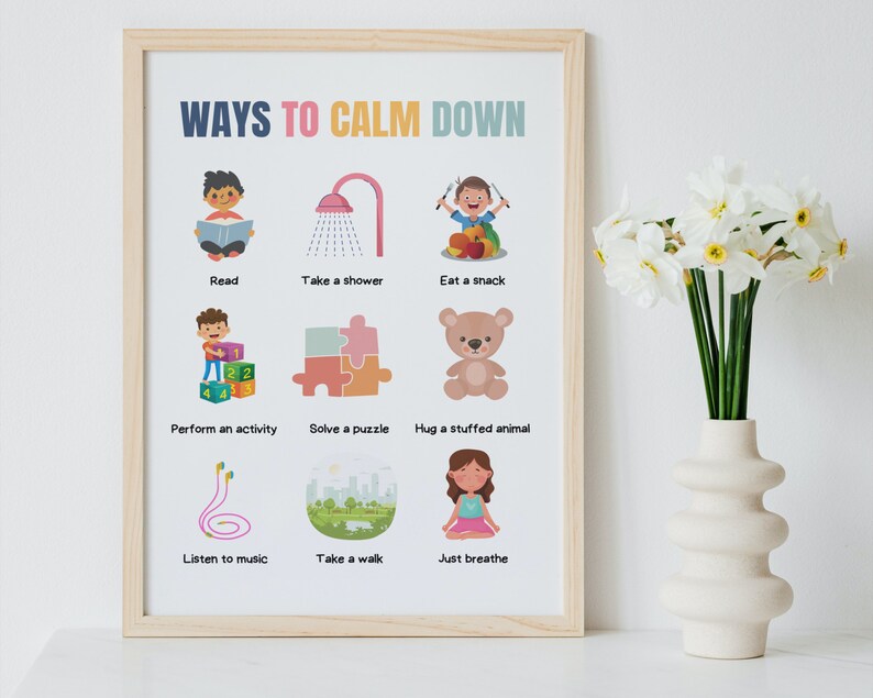 Calm Corner Sign - Calm Corner Posters | Calming Corner | Calming ...