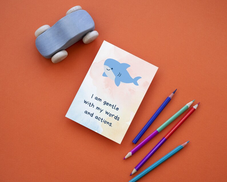 Daily Affirmation Cards Kids - Classroom Poster | Homeschool Decor ...