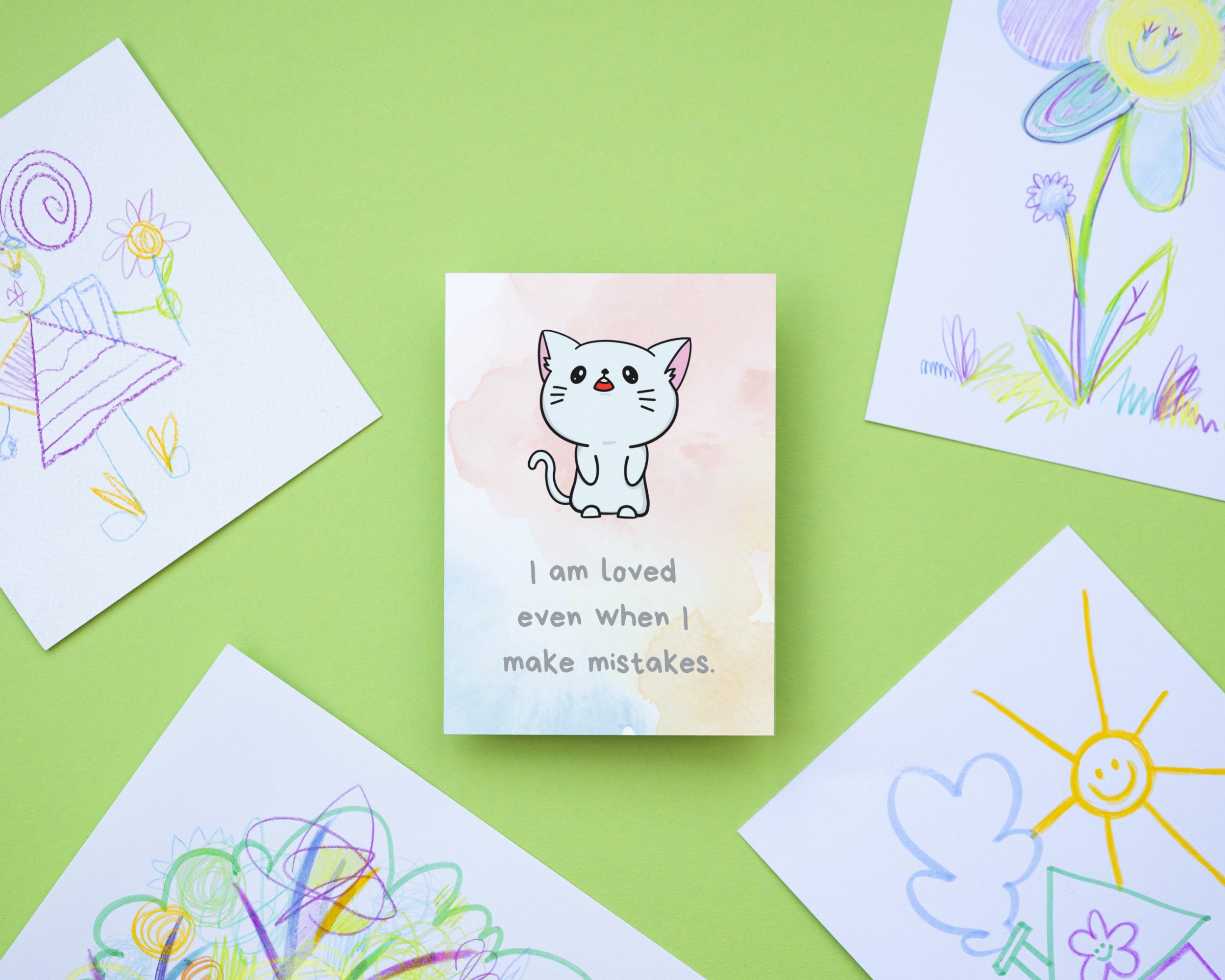 Daily Affirmation Cards Kids - Classroom Poster | Homeschool Decor ...