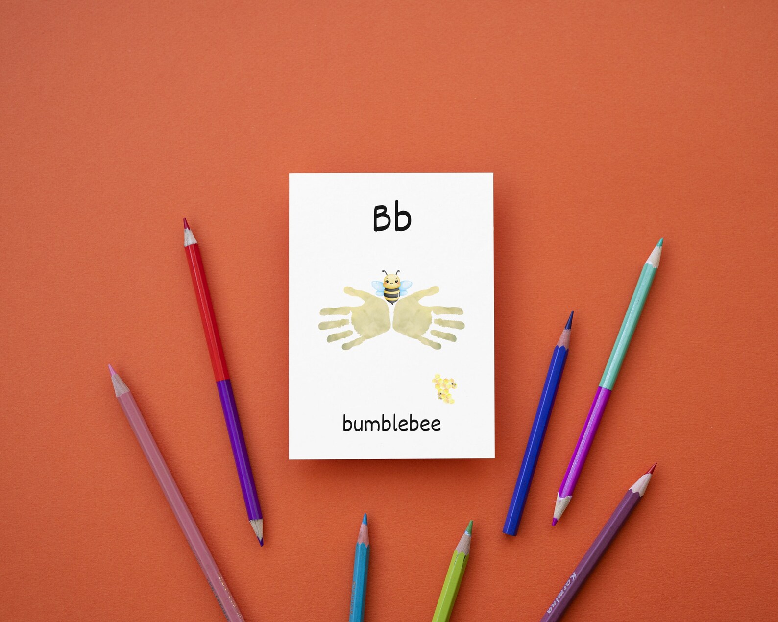 Handprint Alphabet - Handprint Alphabet Printable | ABC Handprint Book ...