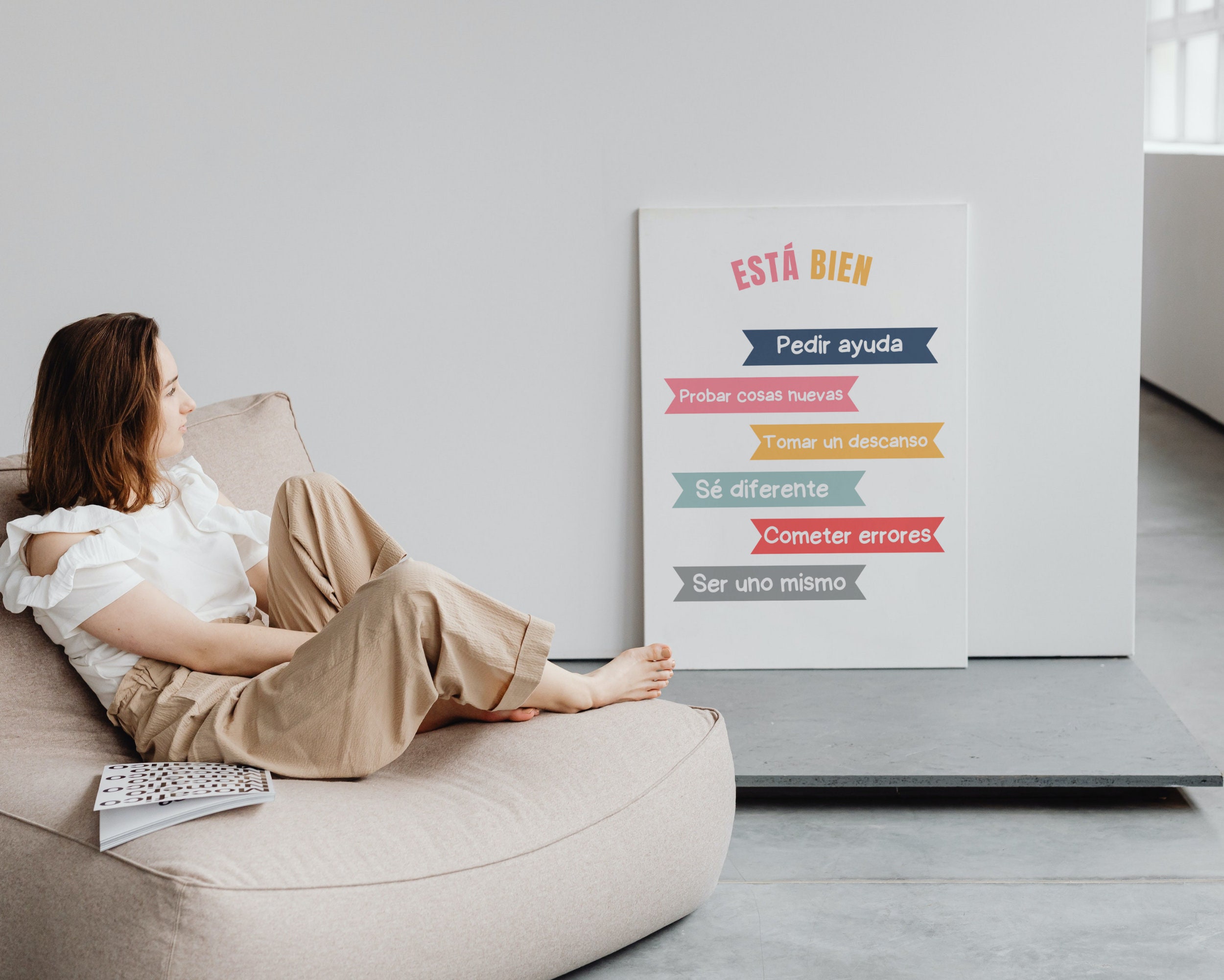 Spanish Calm Corner Sign Calm Corner Posters Calming Corner Calming ...