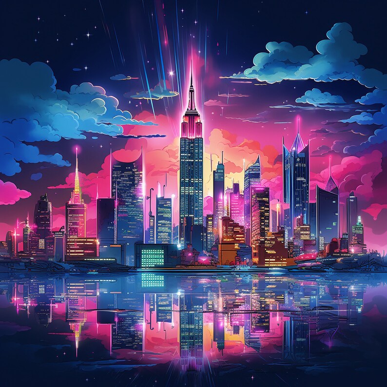 Neon New York - Etsy