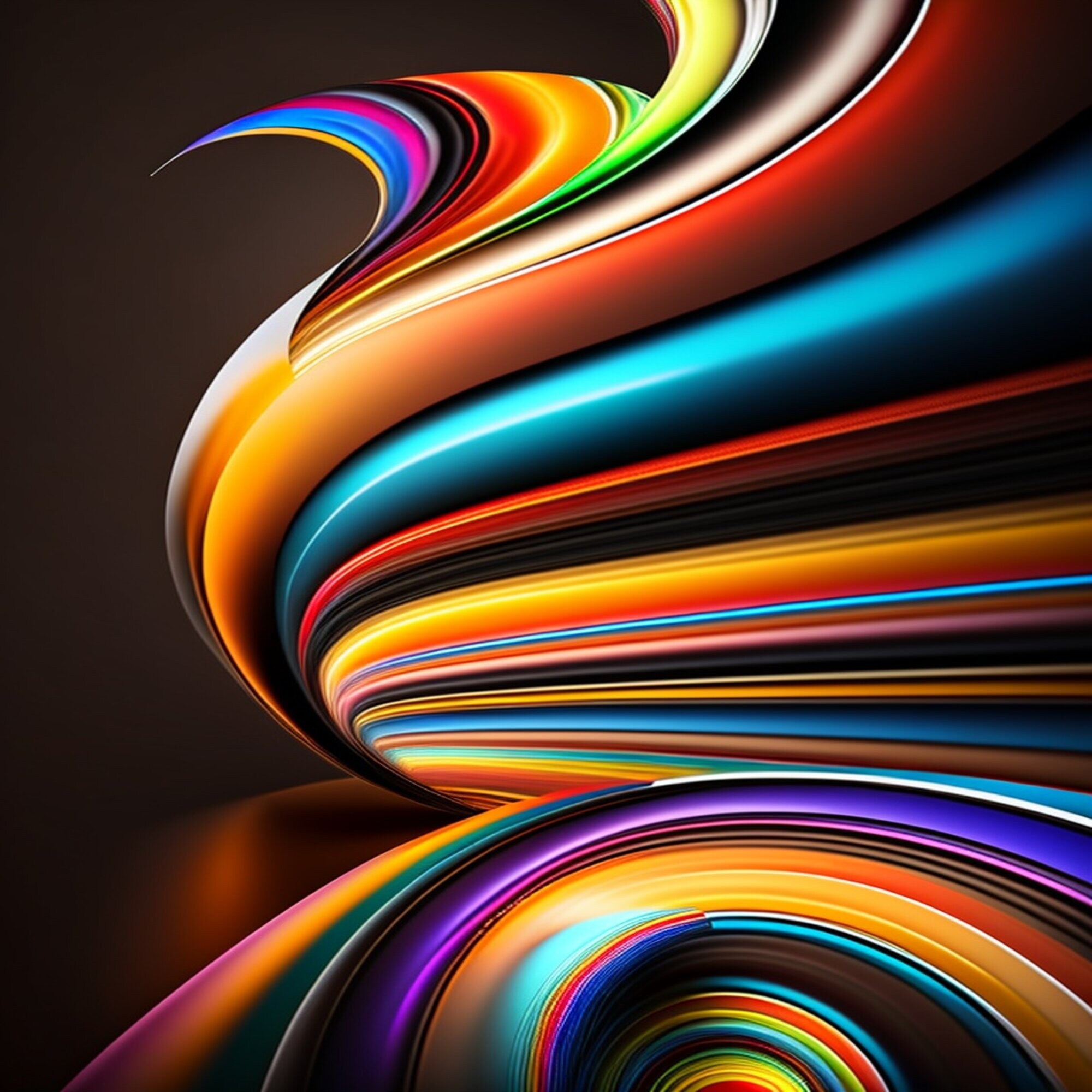 Colorful Abstract Posters Ai Art - Etsy