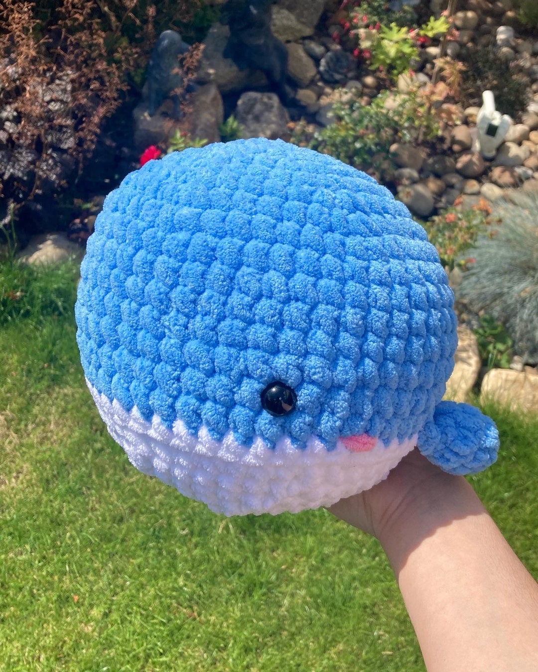 Crochet Jumbo Whale Amigurumi Plush - Etsy