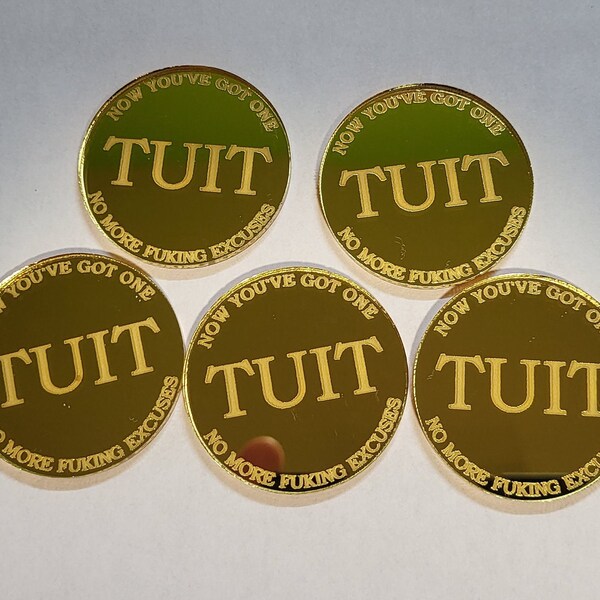 Round Tuit Coin - Etsy
