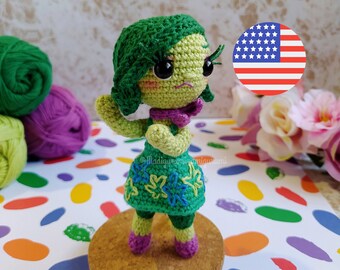 Disgust Crochet Pattern Cartoon Pattern Disgust Pdf Pattern Disgust ...