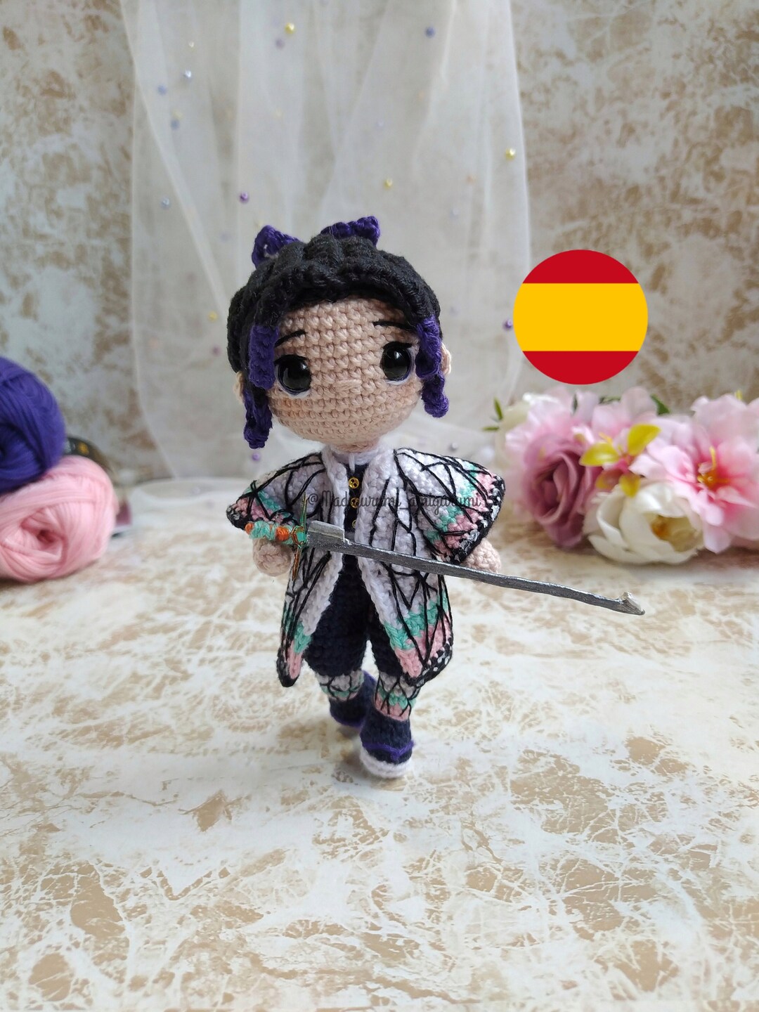 Shinobu K Crochet Pattern Spanish - Etsy
