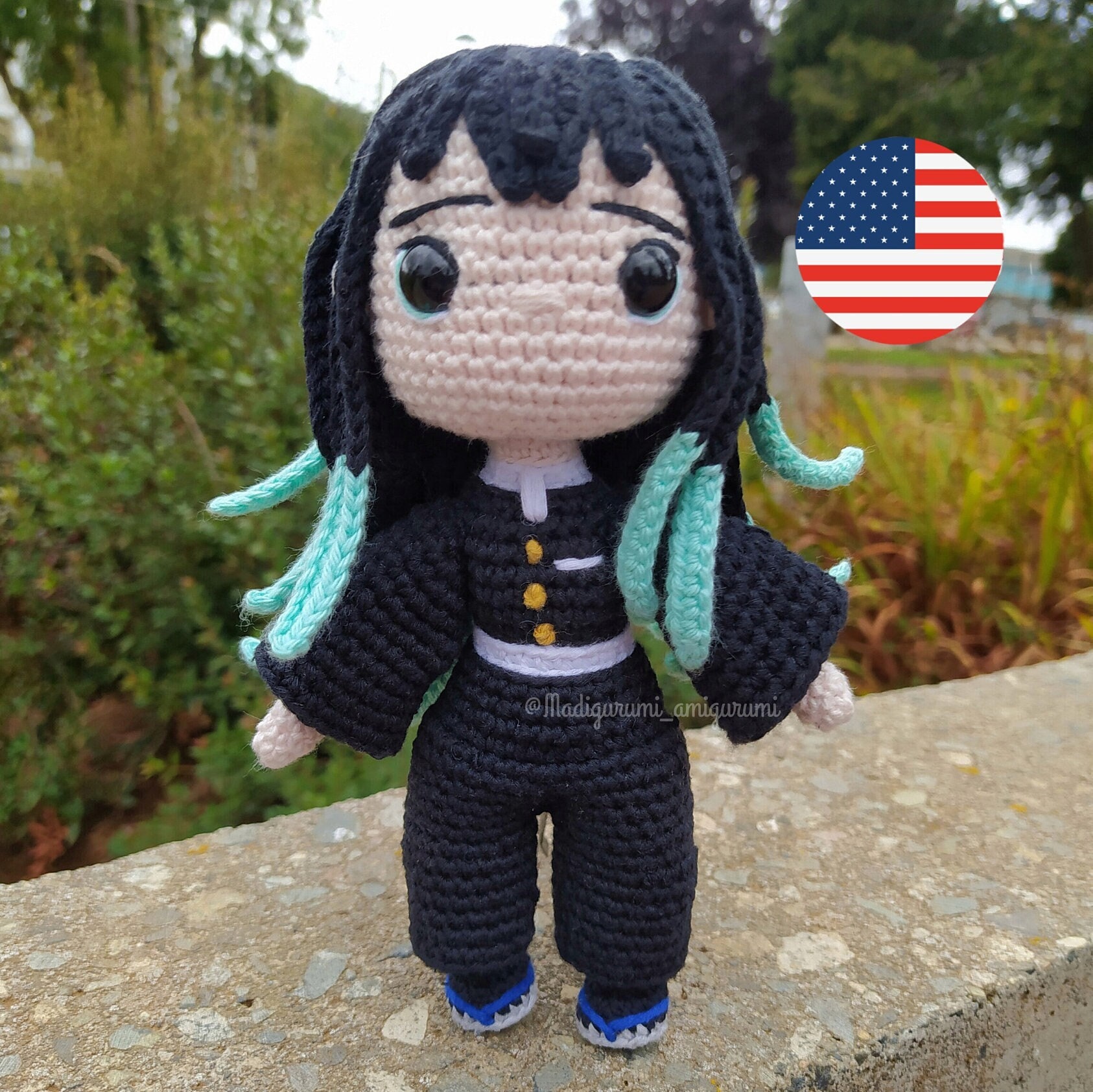 Muichiro Tokito Crochet Pattern ENG - Etsy