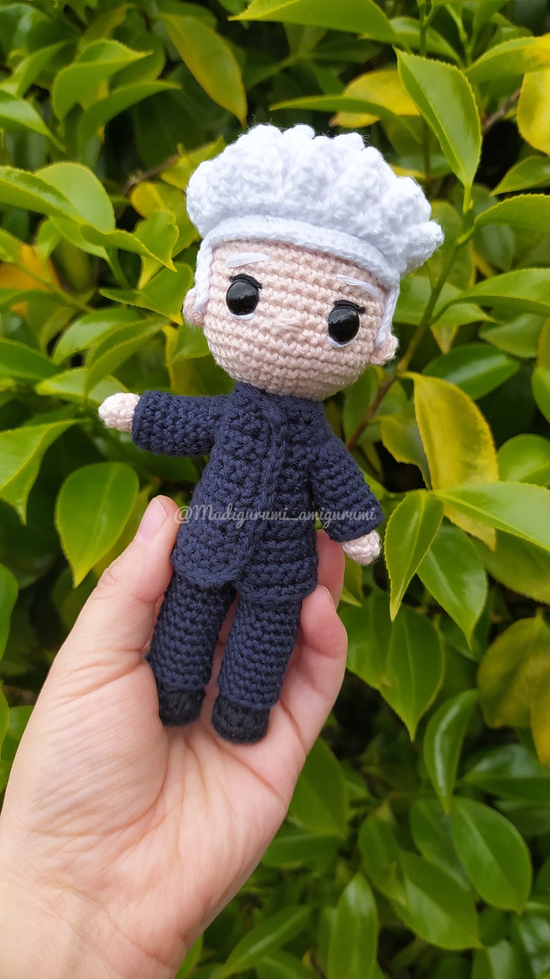 Satoru Gojo Crochet Pattern Spanish - Etsy