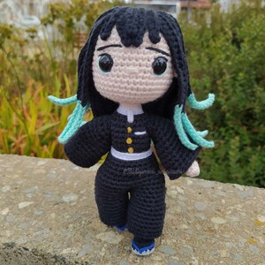 Muichiro Tokito Crochet Pattern ENG - Etsy