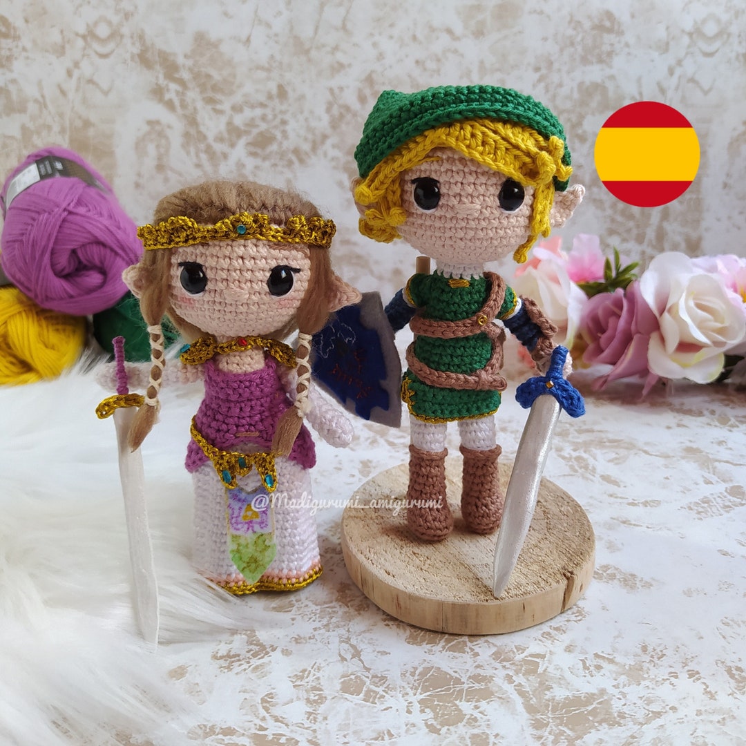 Link and Zelda Twilight Princess Pack | Crochet Patterns | English ...