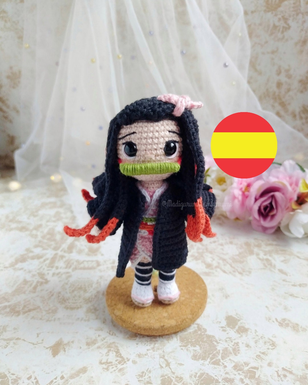 Nezuko Crochet Pattern - Etsy UK