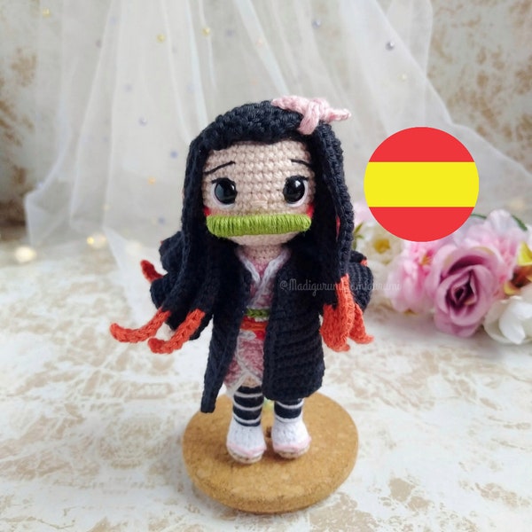 Nezuko Crochet Pattern - Etsy