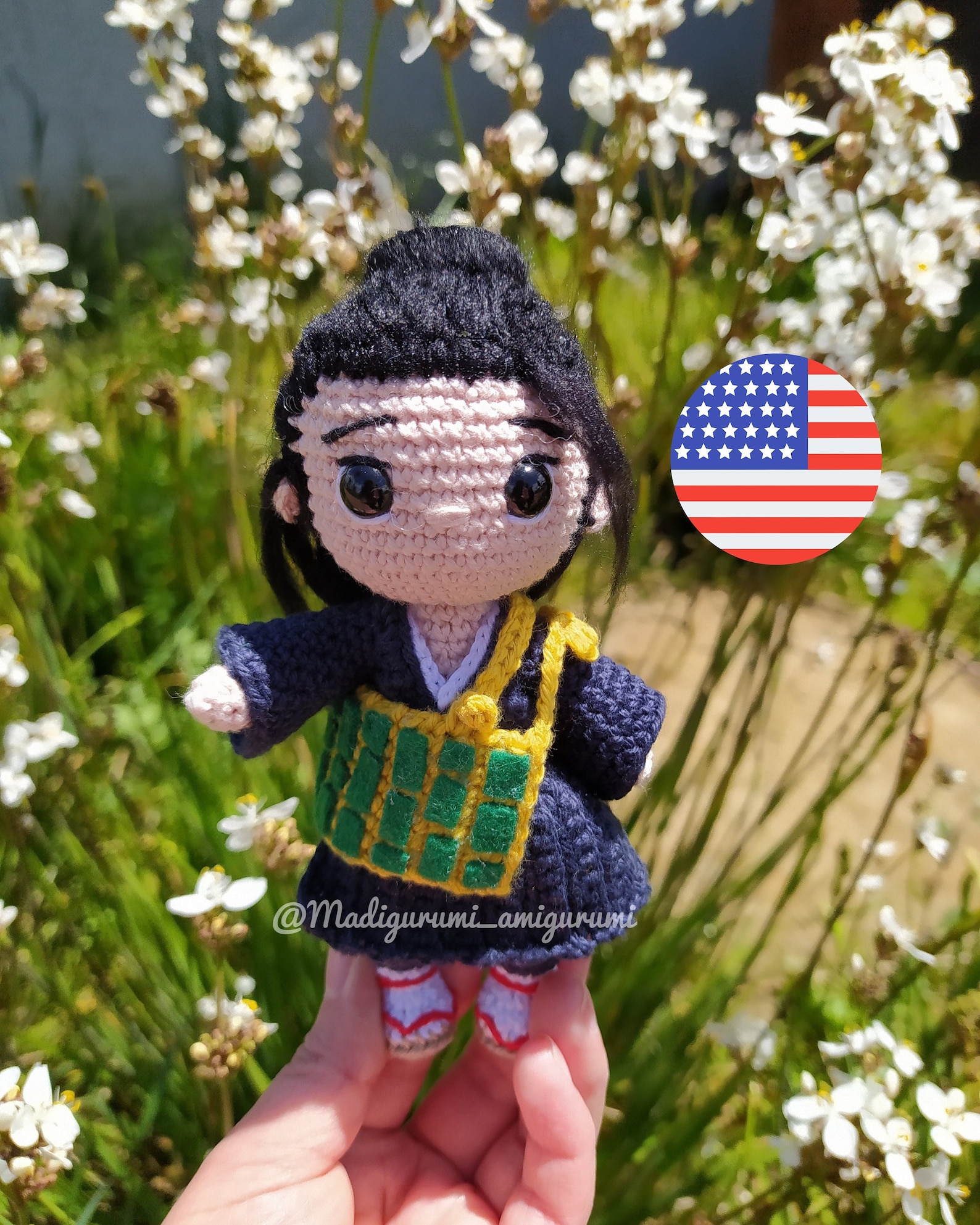 Suguru Geto Crochet Pattern - Etsy