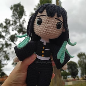 Muichiro Tokito Crochet Pattern ENG - Etsy