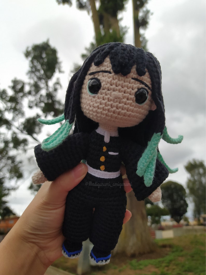 Muichiro Tokito Crochet Pattern ENG - Etsy