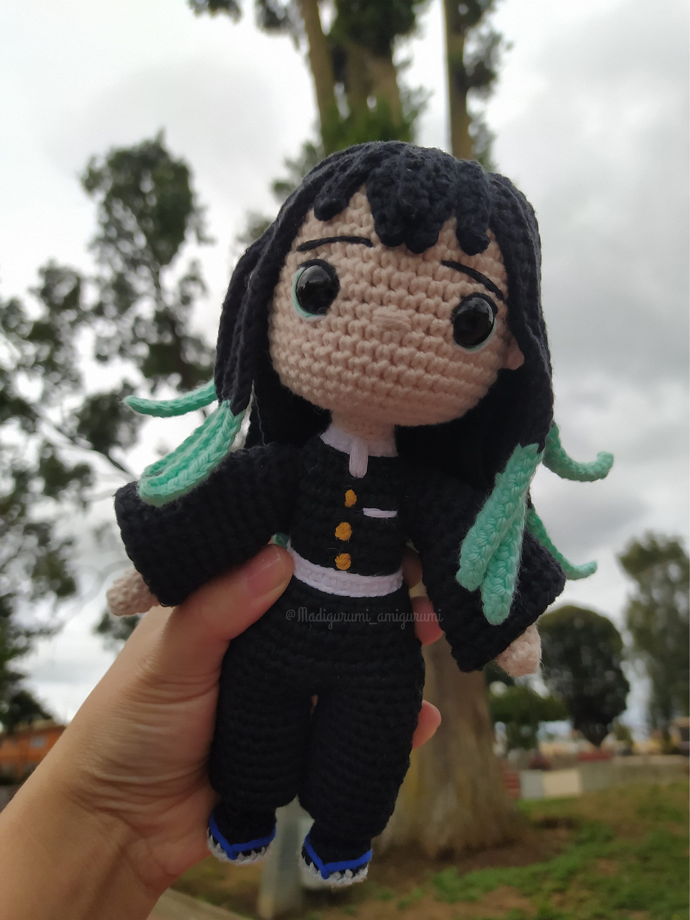 Muichiro Tokito Crochet Pattern ENG - Etsy