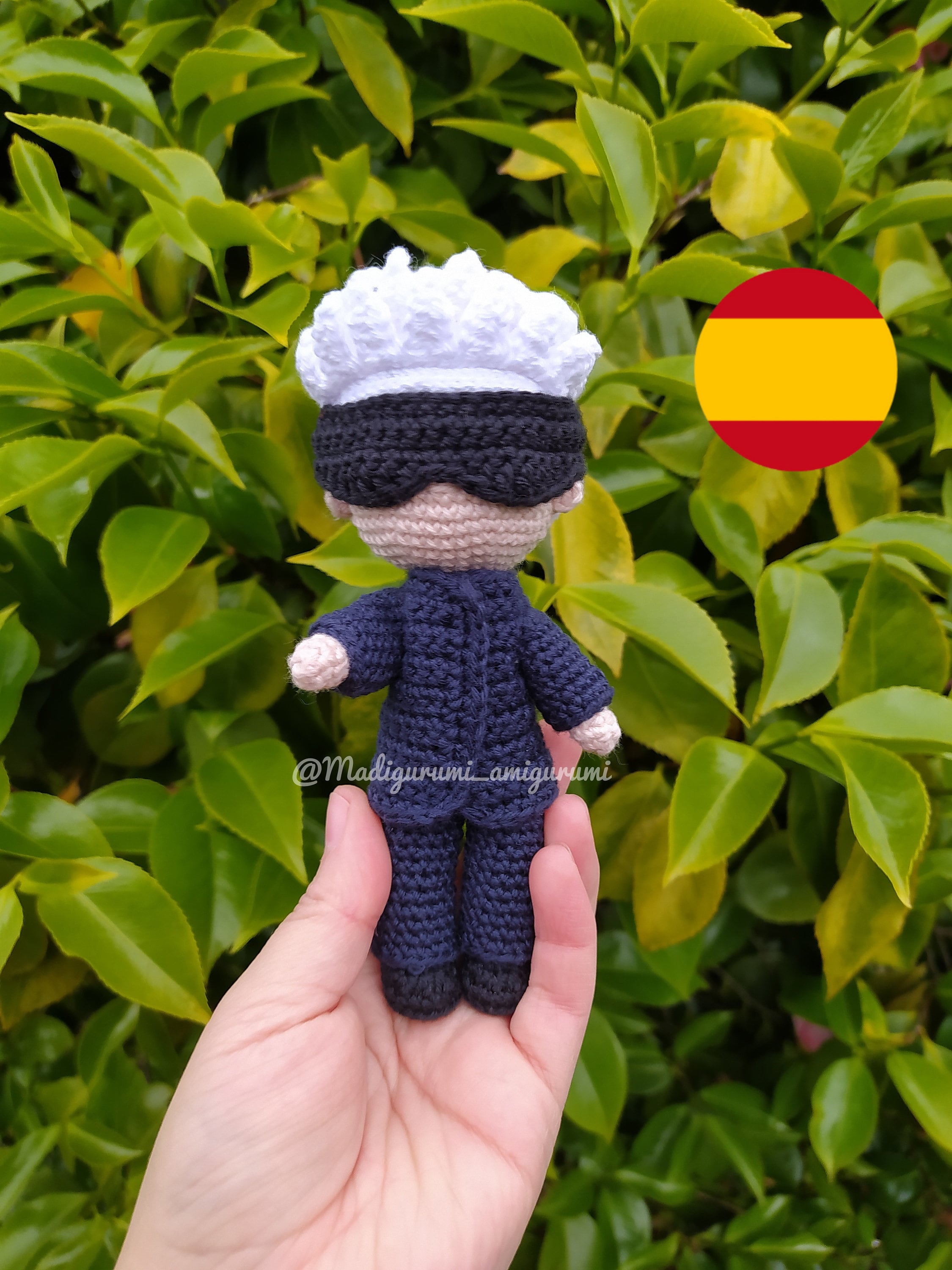 Satoru Gojo Crochet Pattern Spanish - Etsy