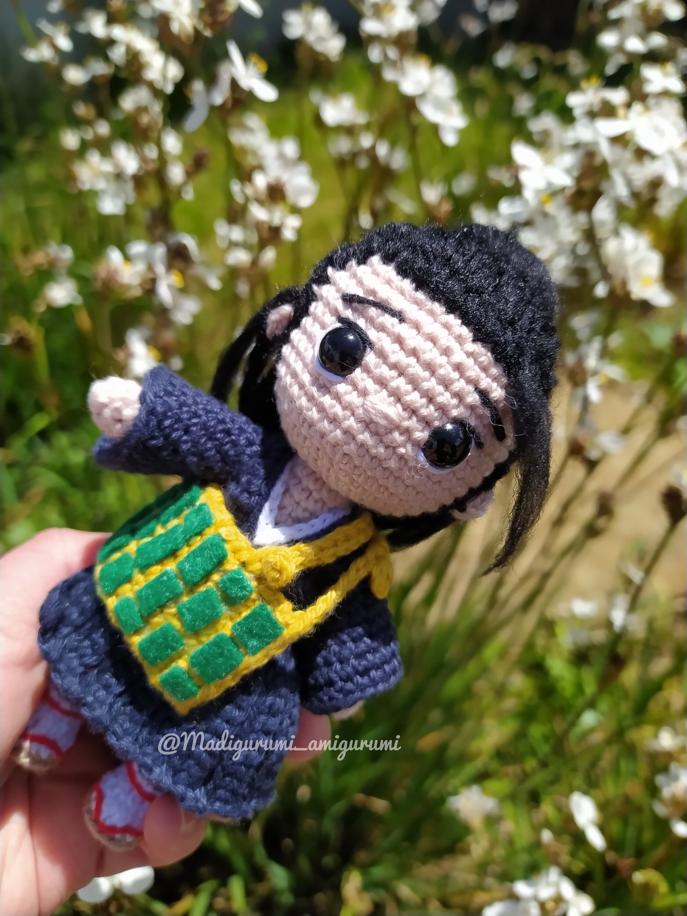 Suguru Geto Crochet Pattern - Etsy