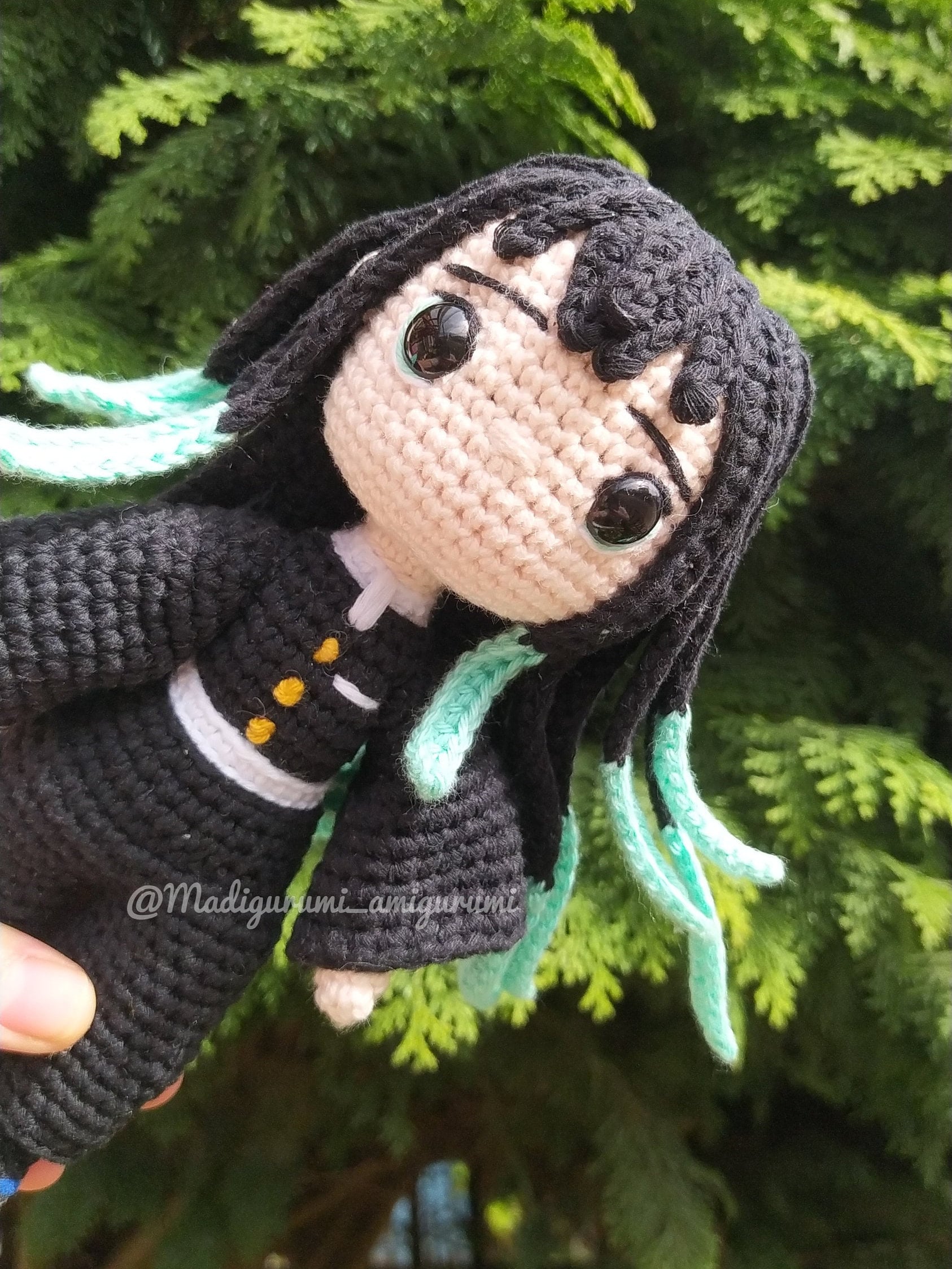 Muichiro Tokito Crochet Pattern ENG - Etsy