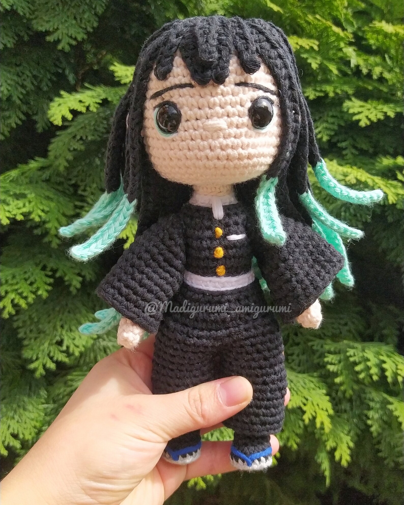 Muichiro Tokito Crochet Pattern ENG - Etsy