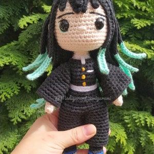 Muichiro Tokito Crochet Pattern ENG - Etsy