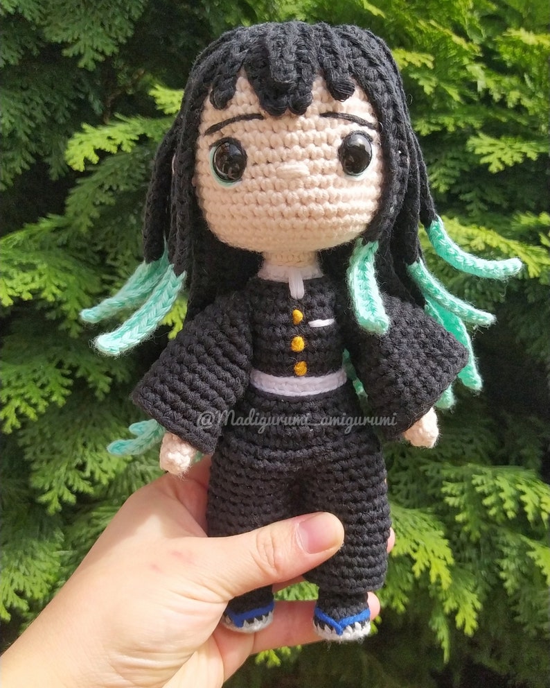 Muichiro Tokito Crochet Pattern ENG - Etsy