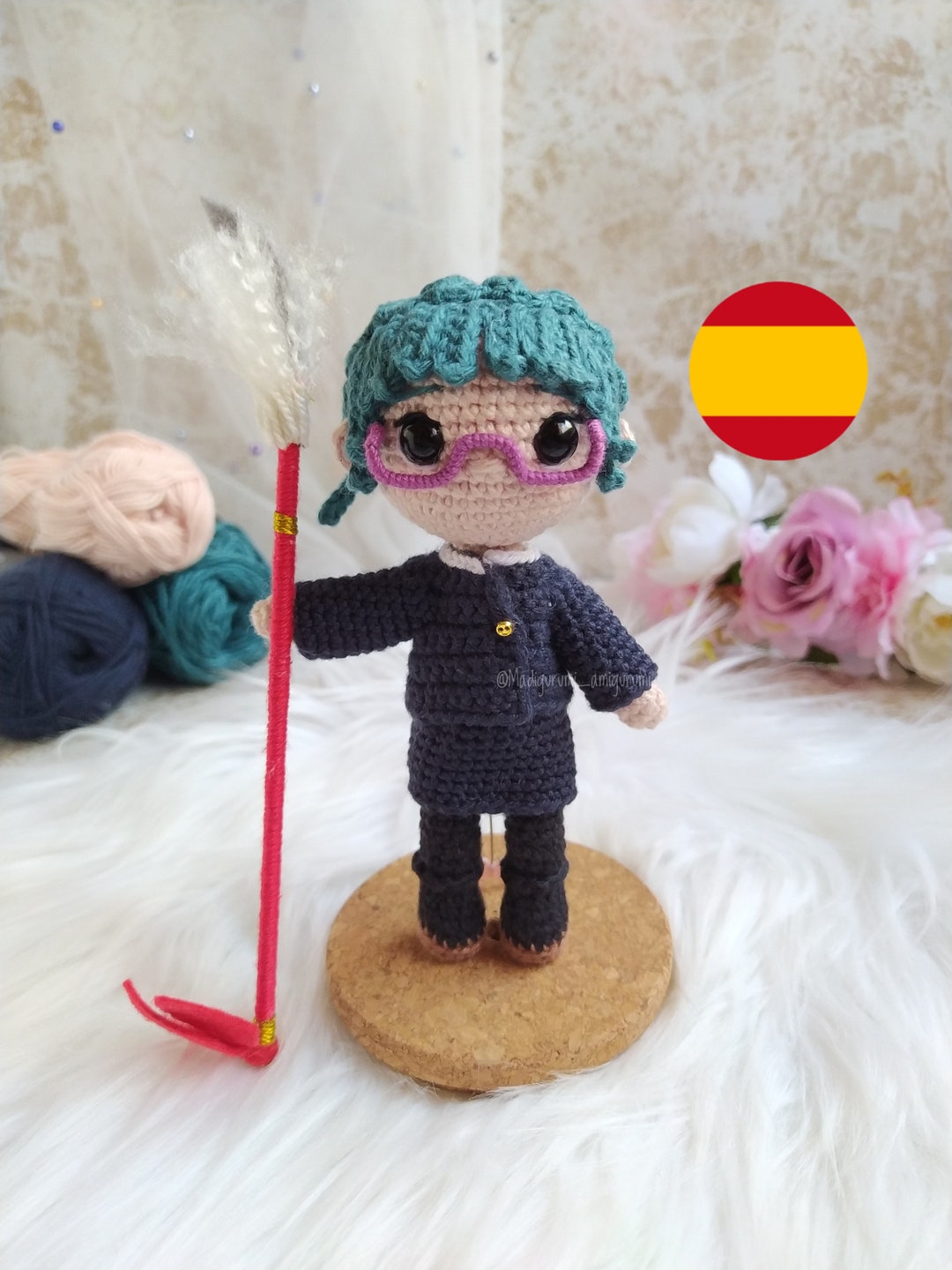 Cursed Weapon Sorceress Crochet Pattern English - Etsy