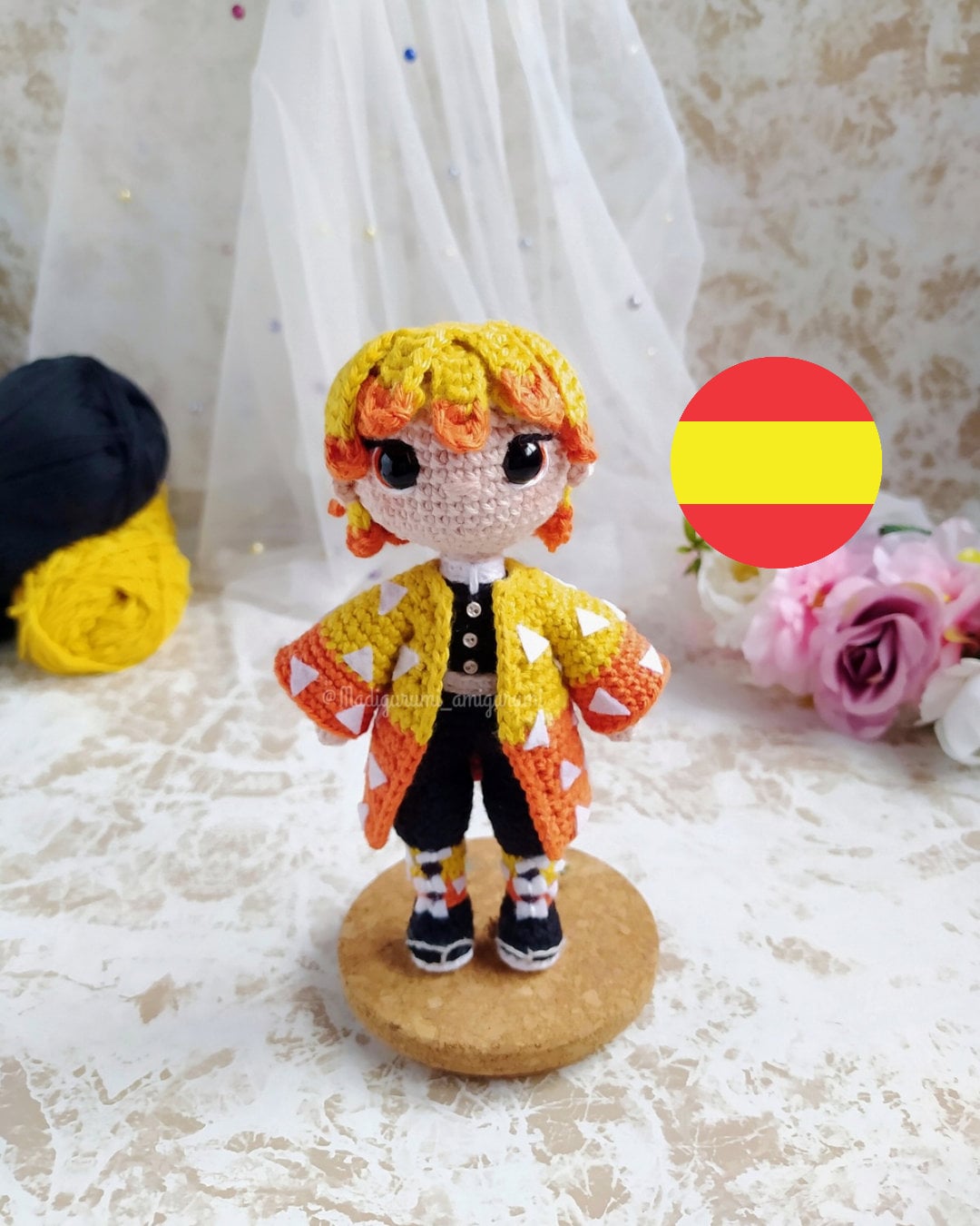 Zenitsu Crochet Pattern - Etsy