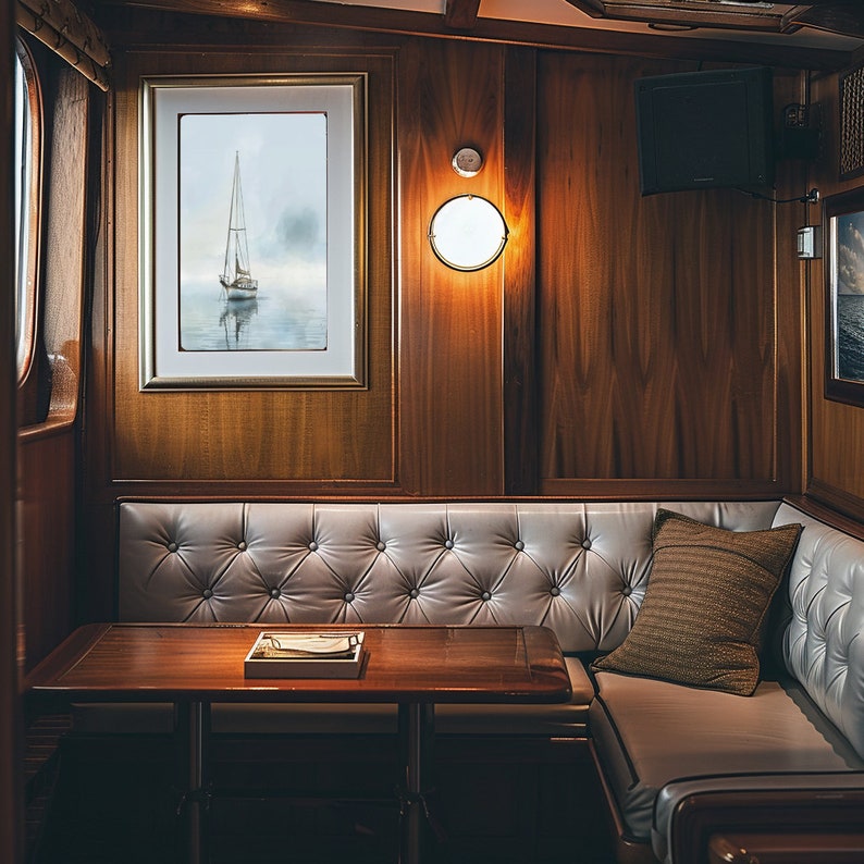 Nap Time: Watercolour Sailboat PRINT - Etsy