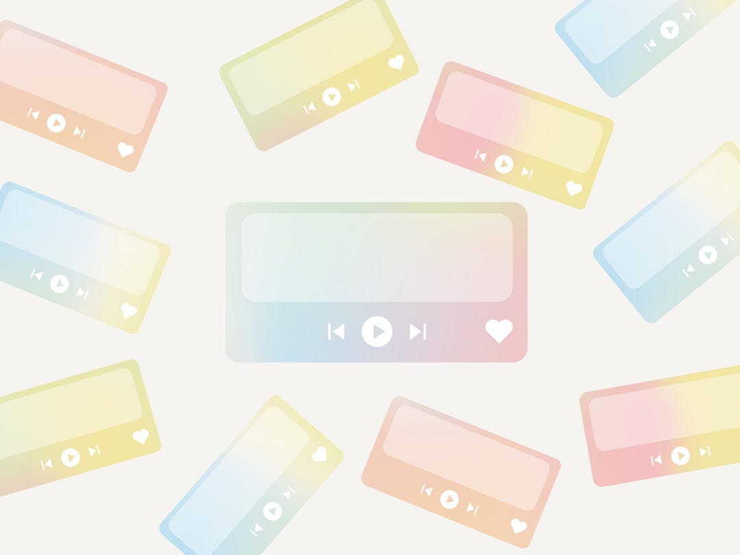 Blank Playlist Sticker Sheet, Customizable Spotify Playlist, 8 Stickers ...