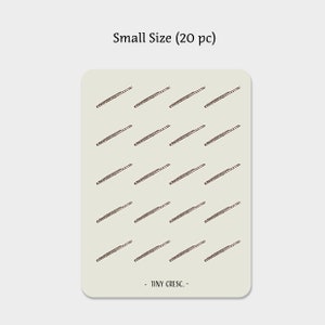 Flute Stickers, Max 20 Pc per Sheet, Instrument Stickers, Writable, for ...