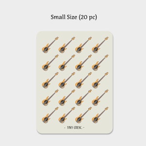 Electronic Bass Stickers, Max 20 Pc per Sheet, Bass Guitar Stickers ...
