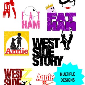 Broadway Favorites 3--SVG Layered Files - Etsy