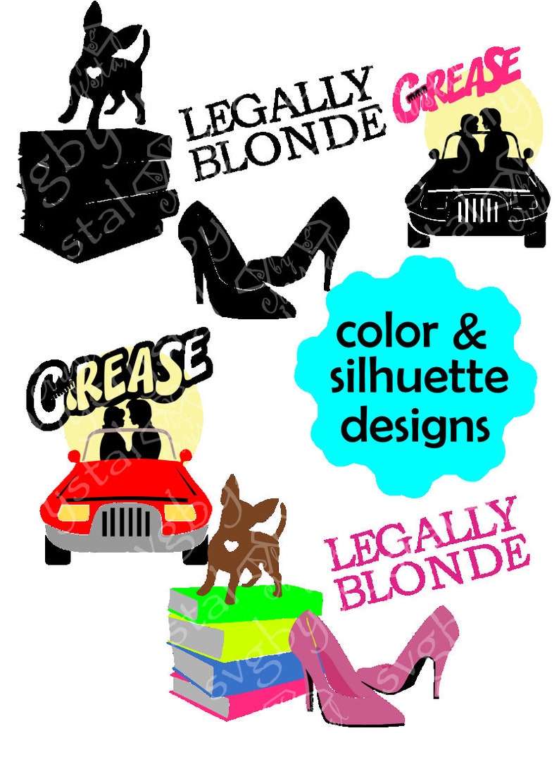 Broadway Favorites 4 Svg--layered Designs - Etsy