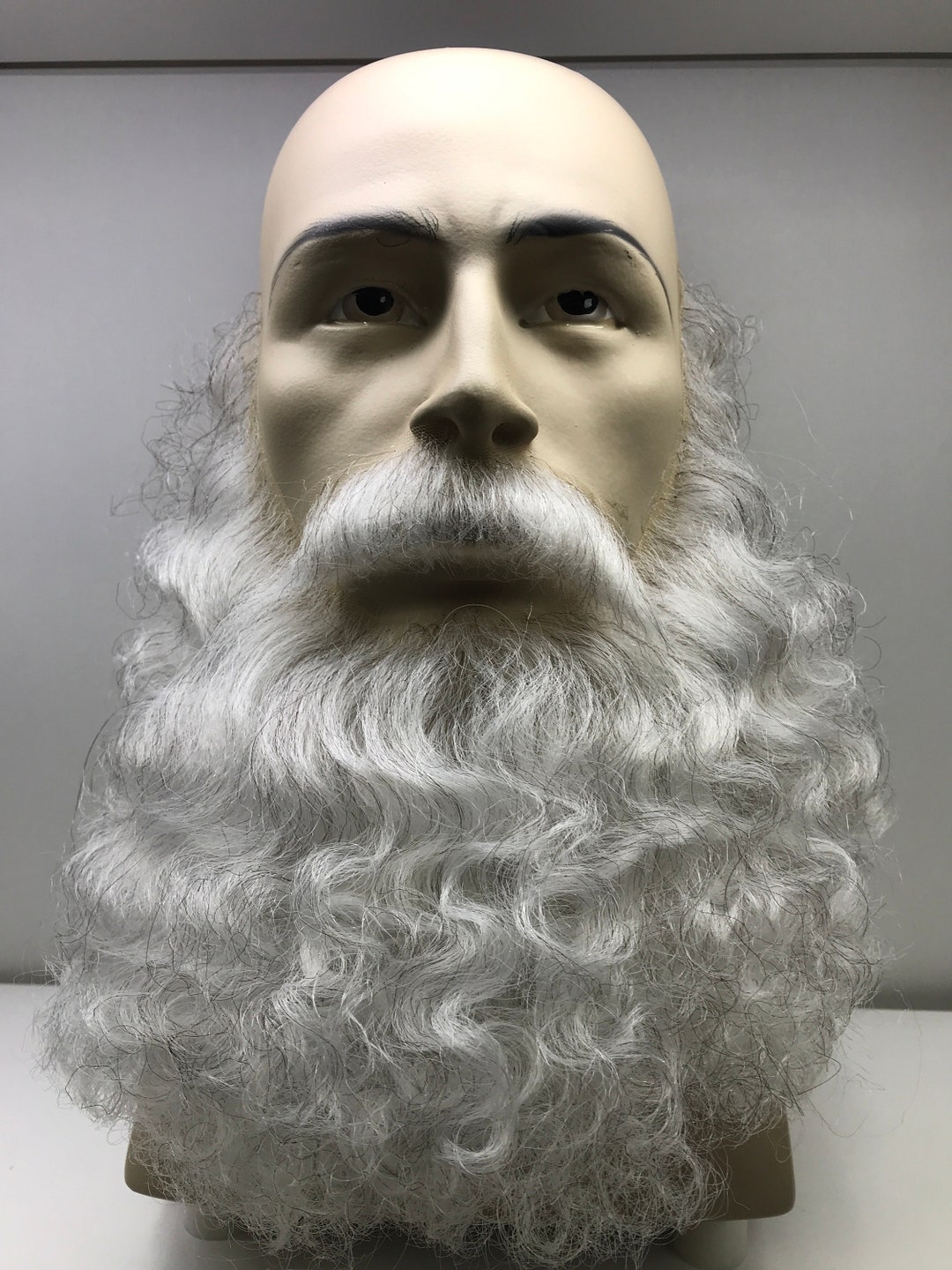 Realistic Fake Beard and Moustache Set. Human Hair Hand - Etsy UK