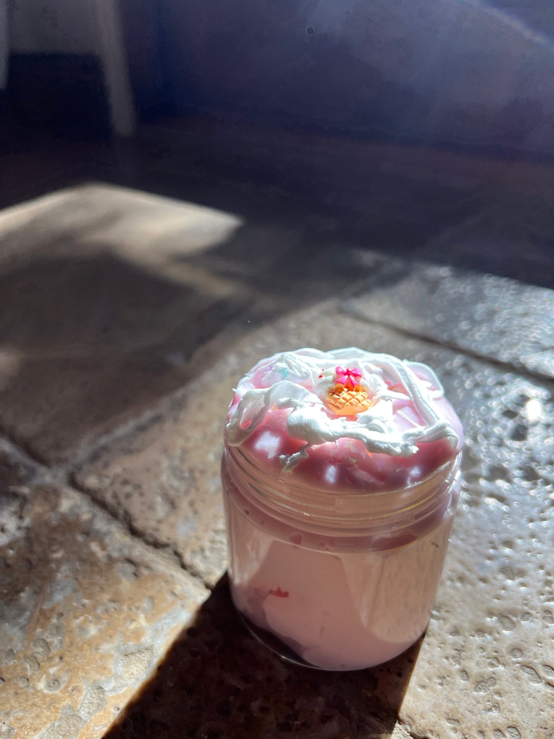 Strawberry Shortcake Slime - Etsy