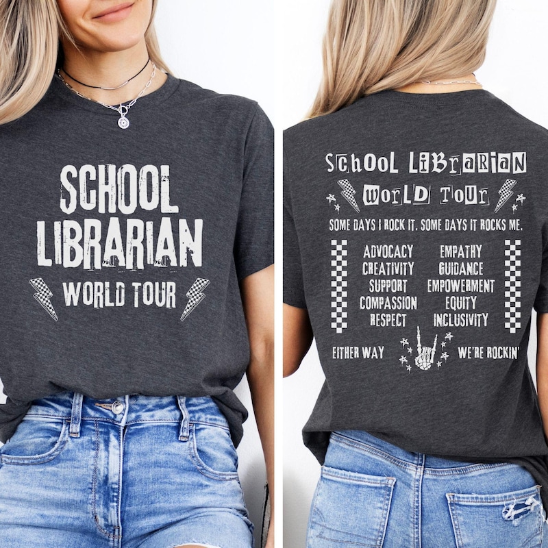 Library Shirt - Etsy