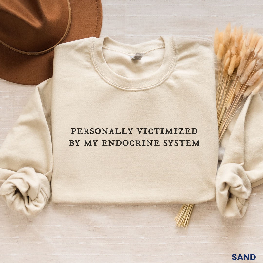 Funny Endocrine System Sweatshirt, Chronic Illness Crewneck, Autoimmune ...