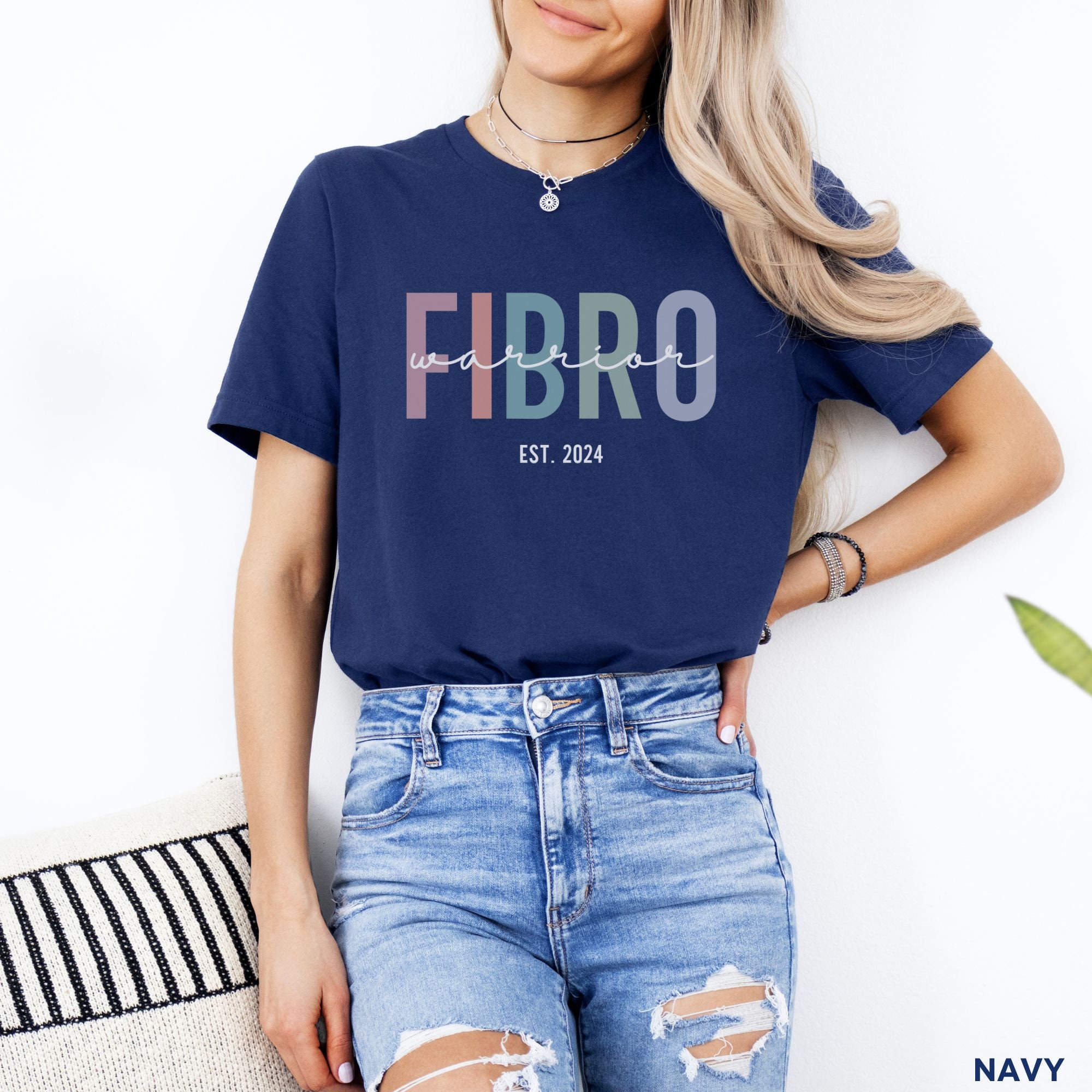 Custom Fibro Warrior Tshirt, Personalized Fibromyalgia Awareness Month ...