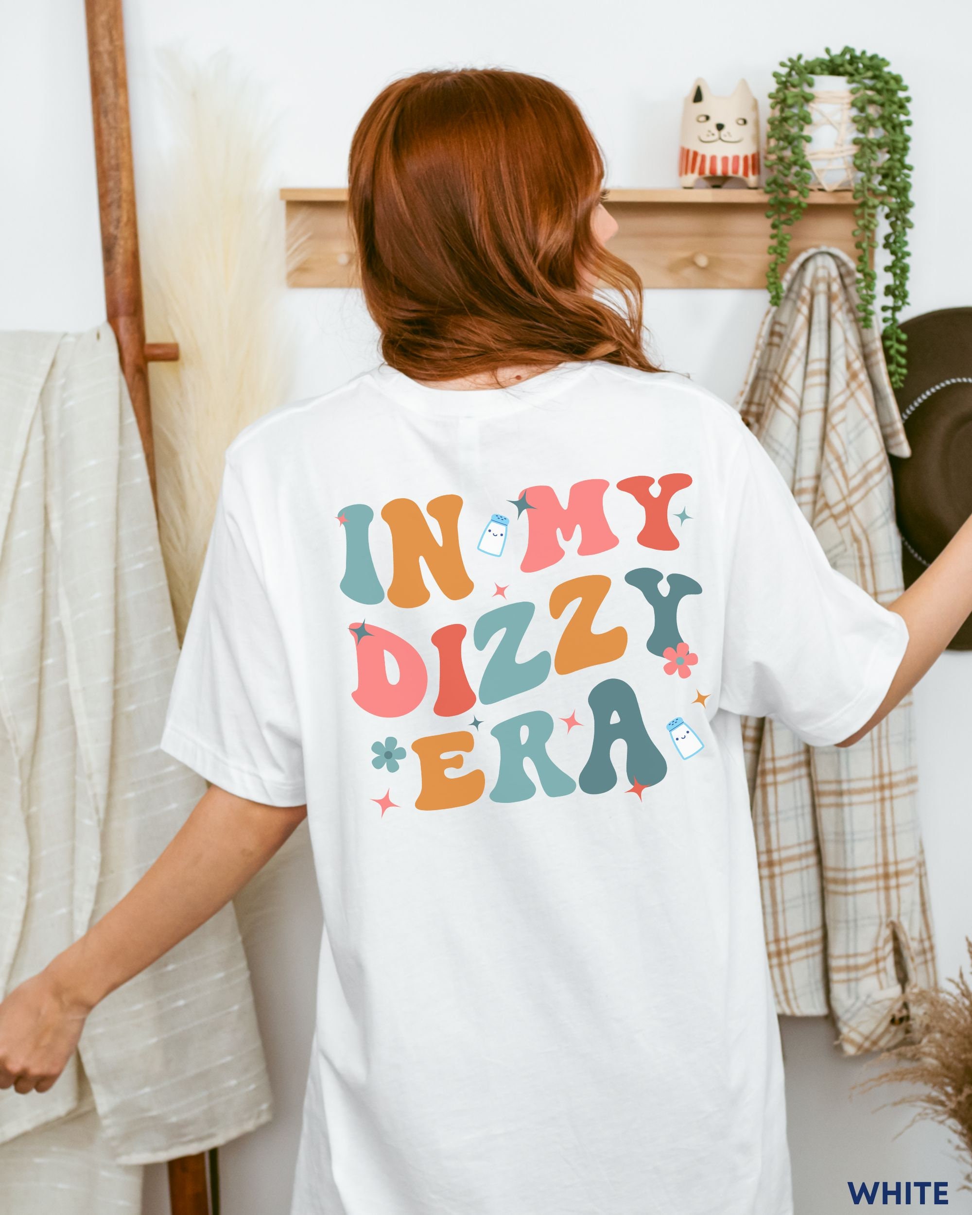 In My Dizzy Era Pots Syndrome Shirt, Retro Dysautonomia T-shirt ...