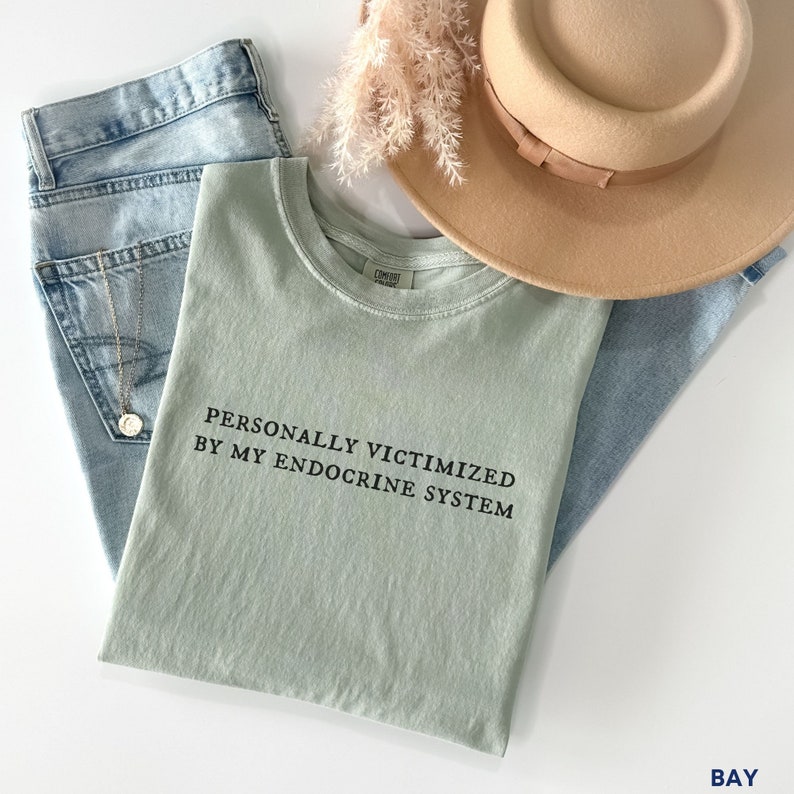 Funny Endocrine System Shirt, Chronic Illness Comfort Colors Tshirt ...
